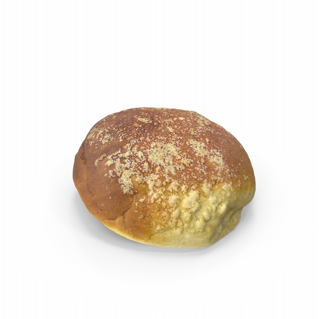 3D Sweet Bun - TurboSquid 2402209