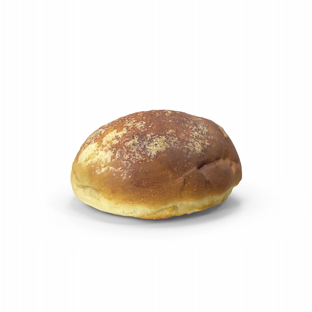 3D Sweet Bun - TurboSquid 2402209