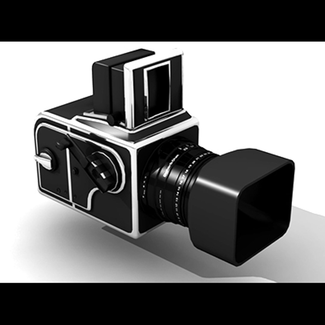 3d model hasselblad photo camera
