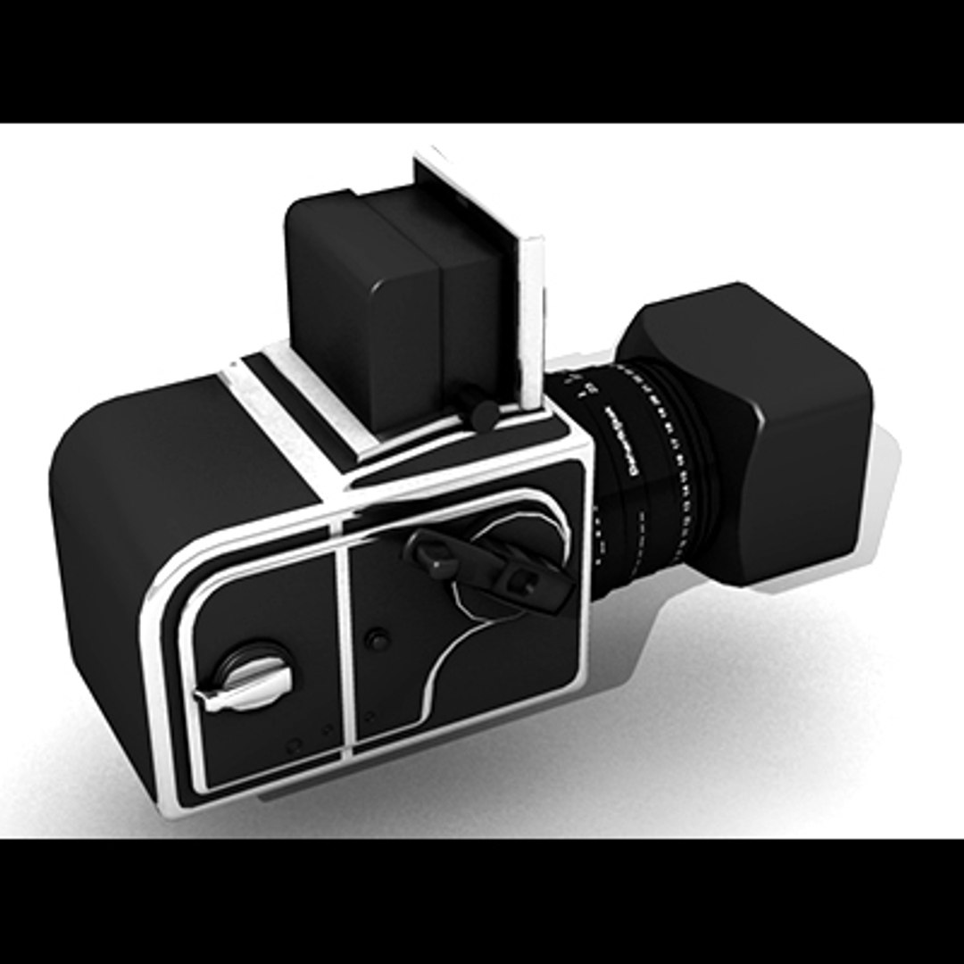 3d model hasselblad photo camera