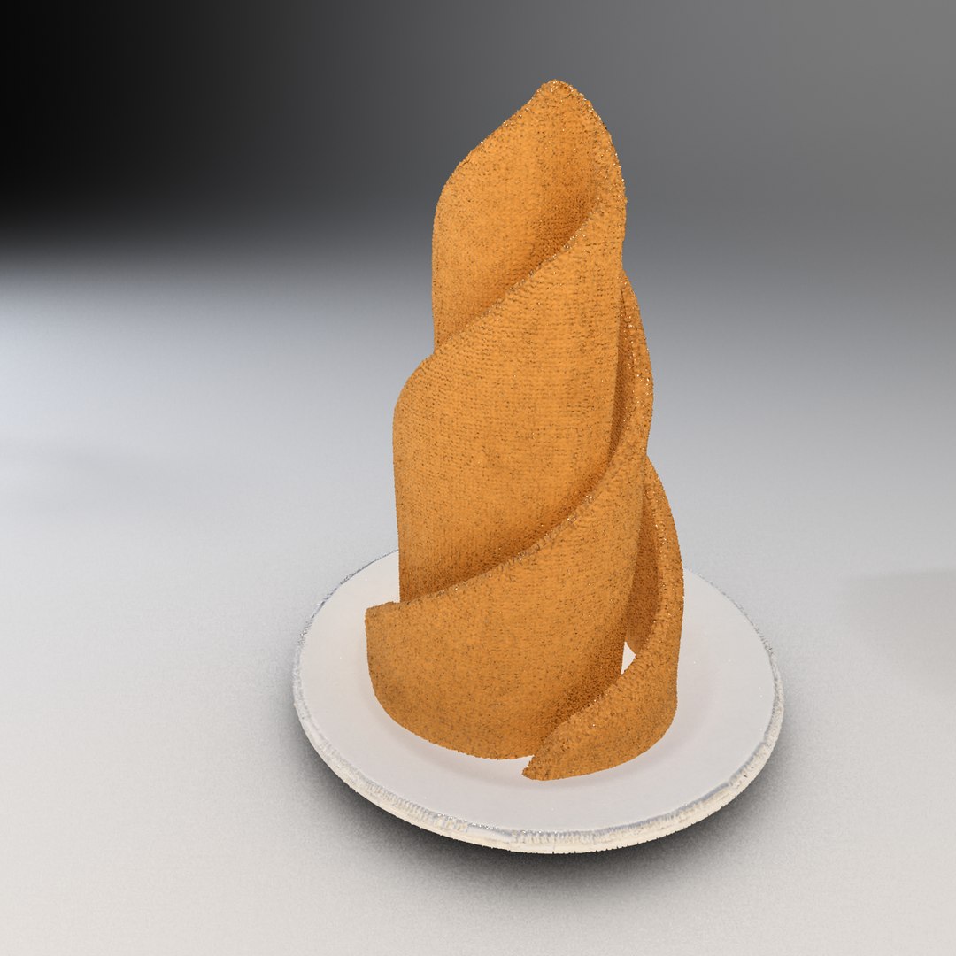 Napkin Model - TurboSquid 1196540