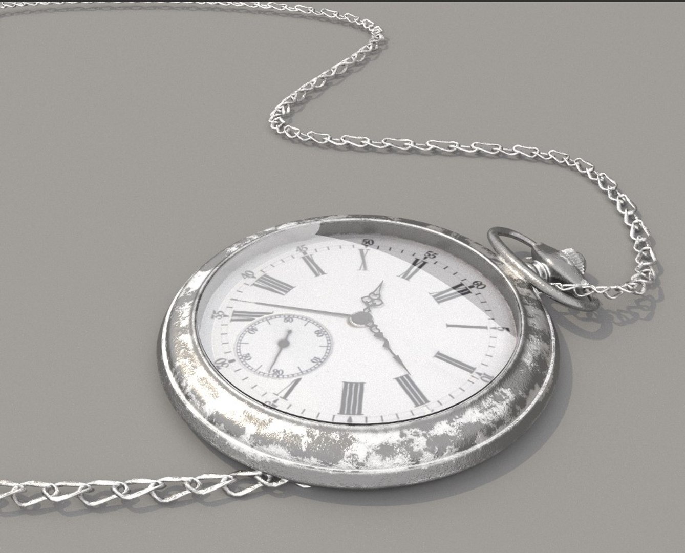 Pocket Watch Chain Model - TurboSquid 1645502