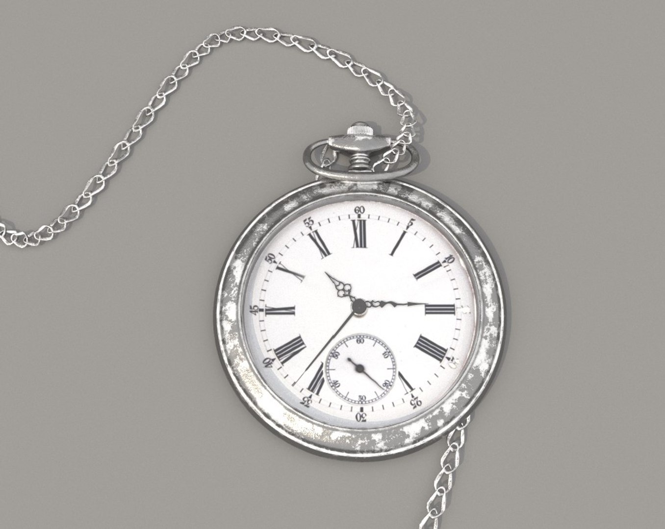 Pocket Watch Chain Model - TurboSquid 1645502