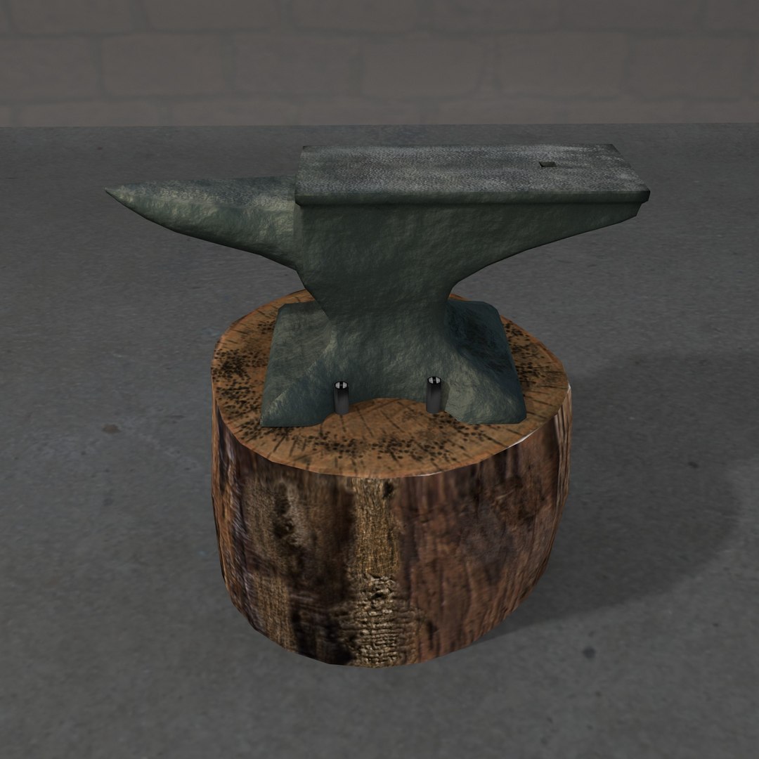 Anvil Medieval 3d Model