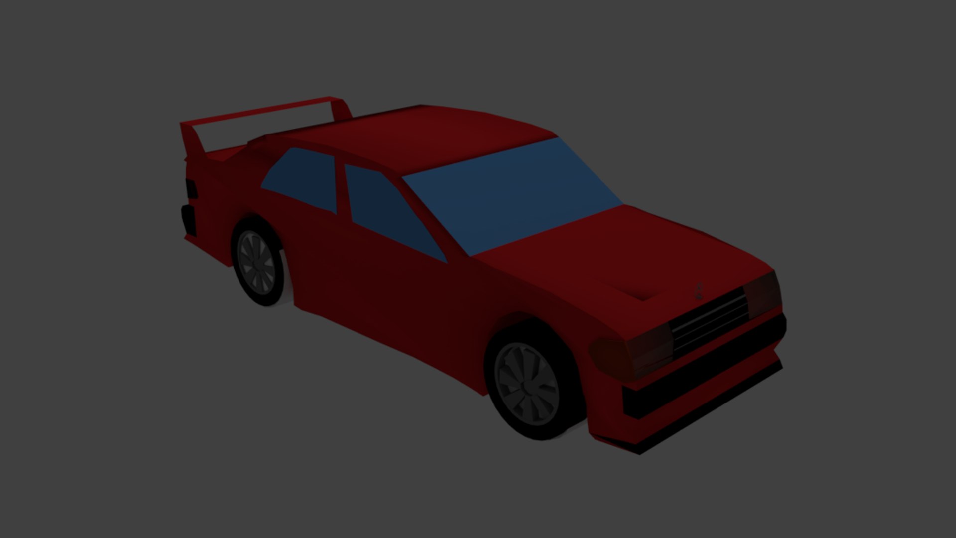 Mercedes-benz cartoon styled 3D model - TurboSquid 1375283