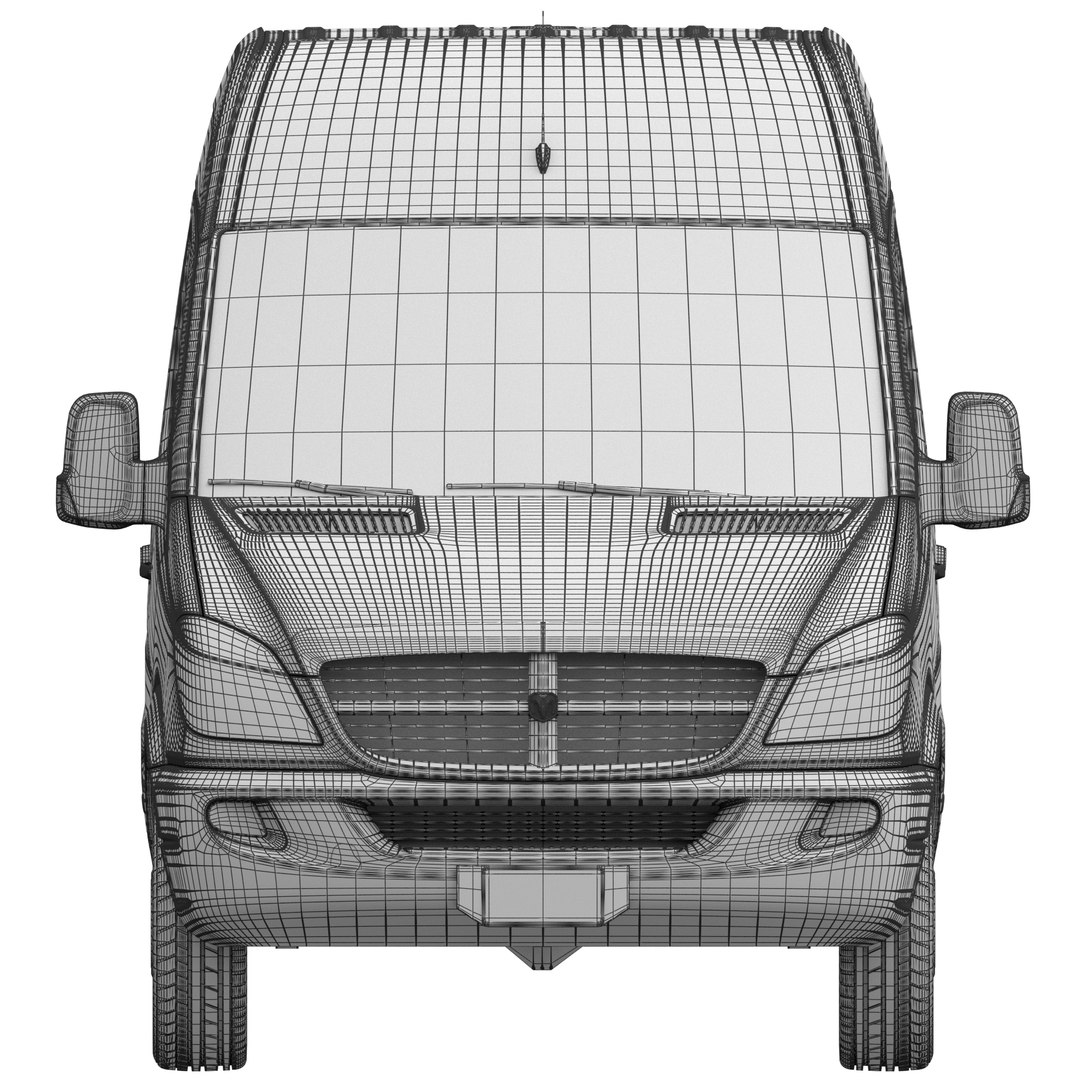 3D Dodge Sprinter 2500 PanelVan L3H2 - TurboSquid 1903518