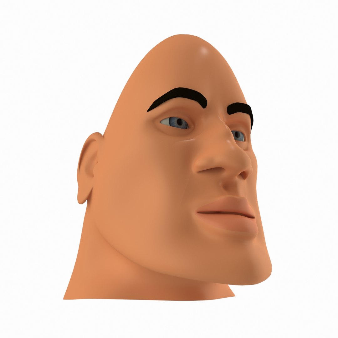 3d Cartoon Character Faces