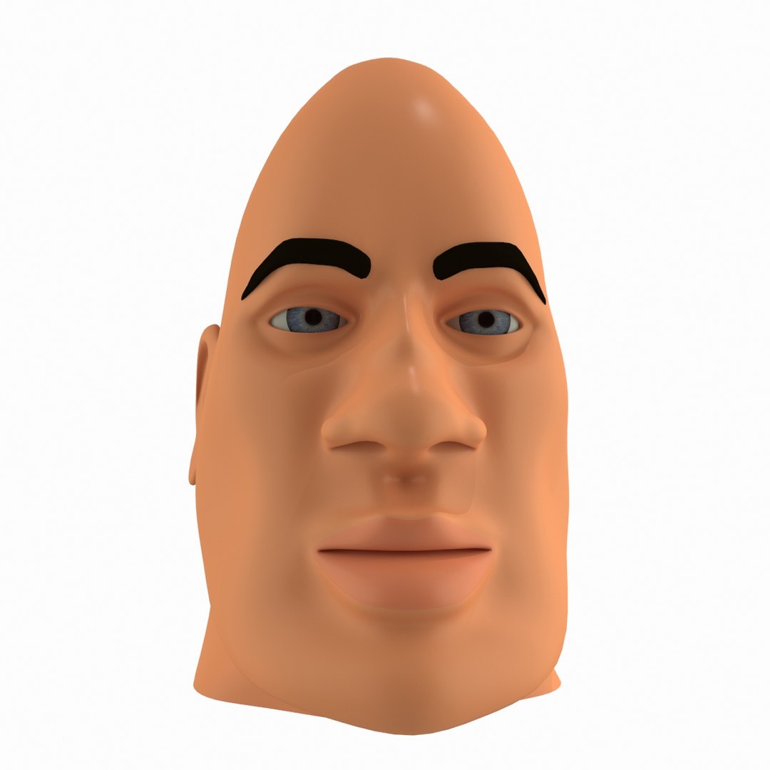 3d Cartoon Character Faces