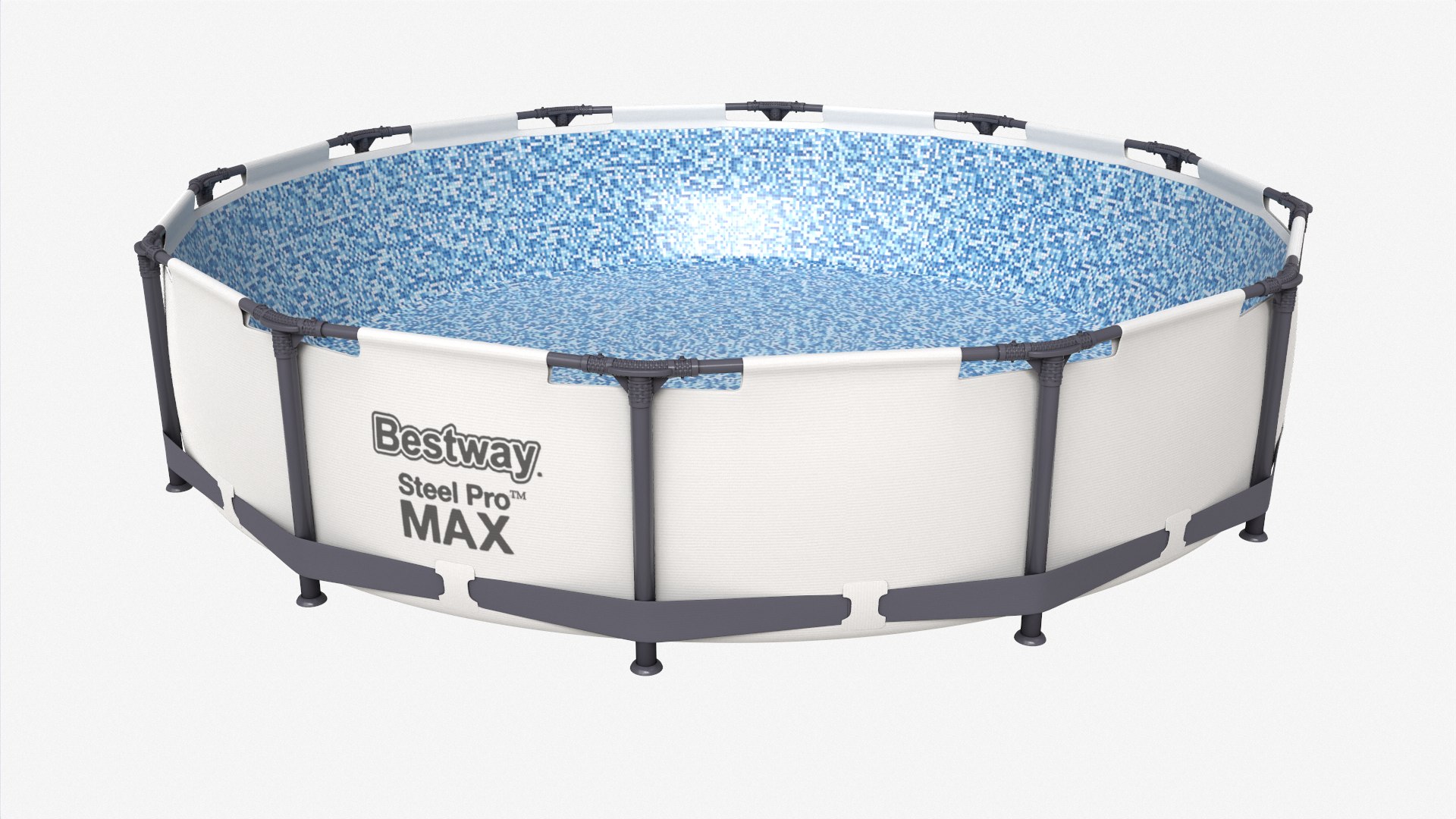 Swimming Pool Bestway Steel Pro MAX 3D Model - TurboSquid 2094181