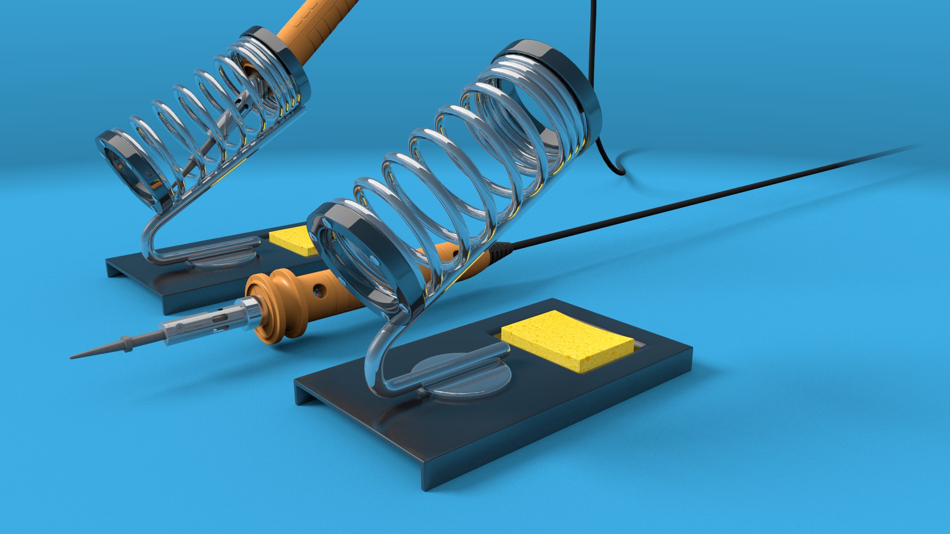 3D Soldering Iron - TurboSquid 1774040