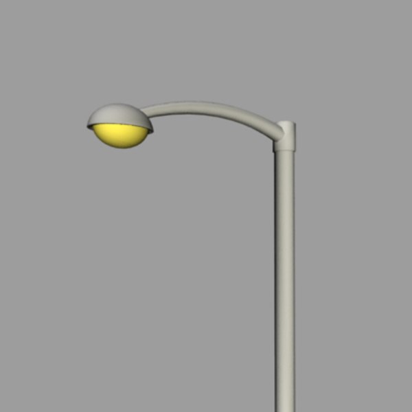 3d light pole