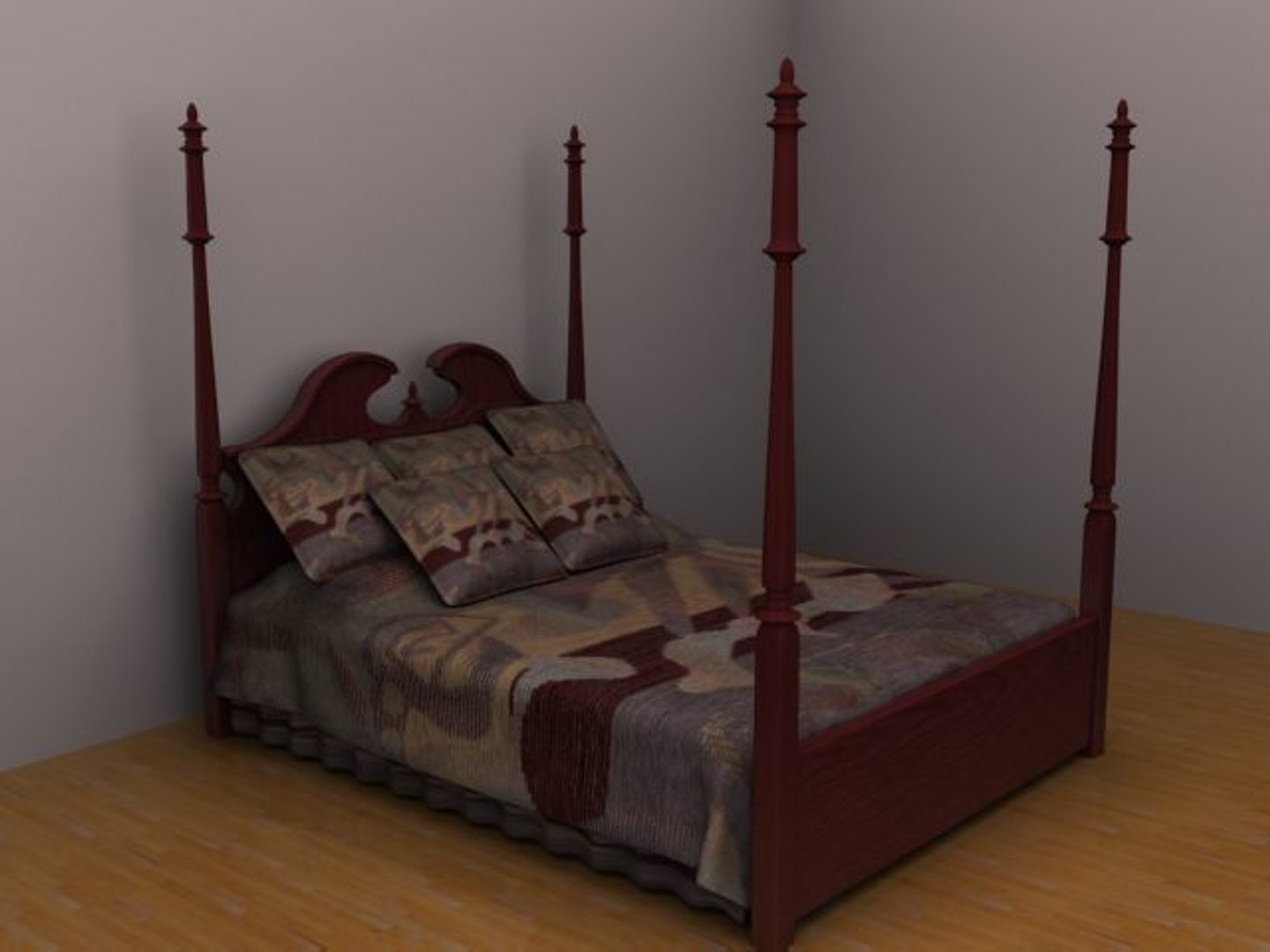 Maya Bed Blanket Pillows