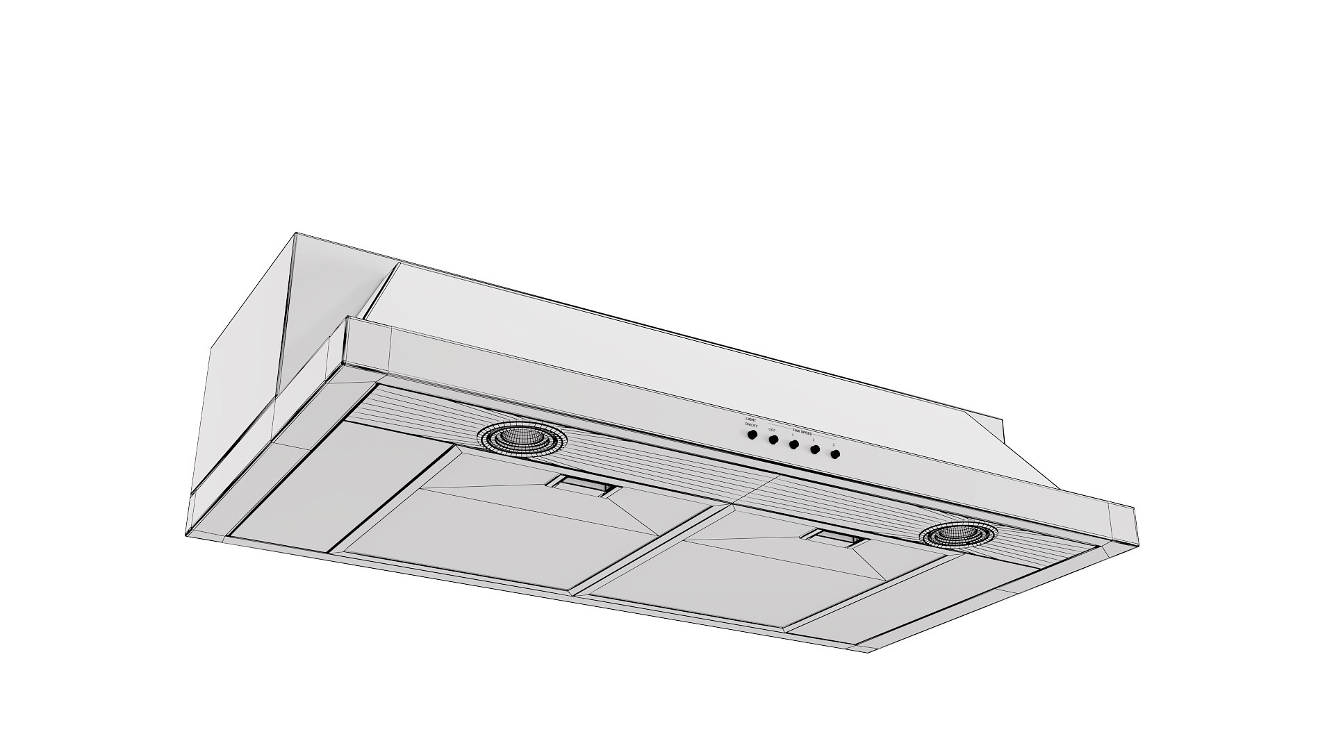 Whirlpool Range Hood UXT5536AAS 3D Model - TurboSquid 2235429