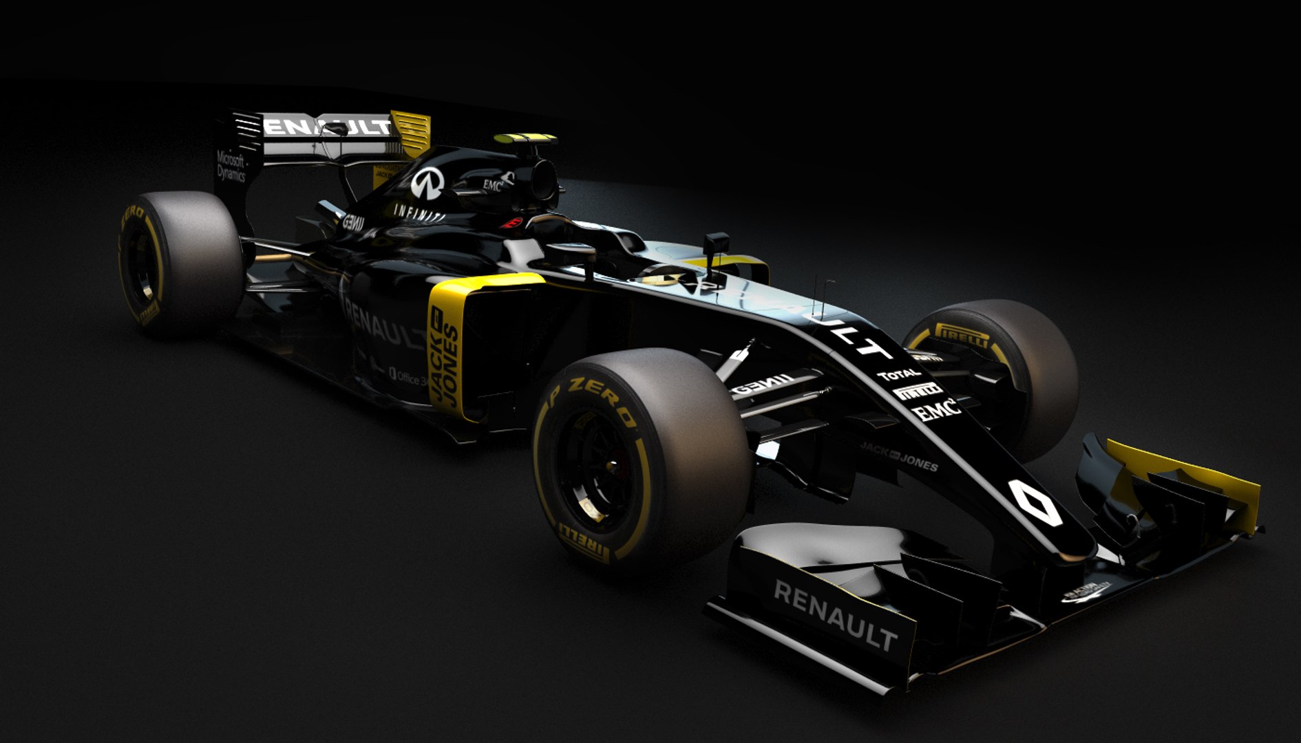 3d renault rs16 2016 model