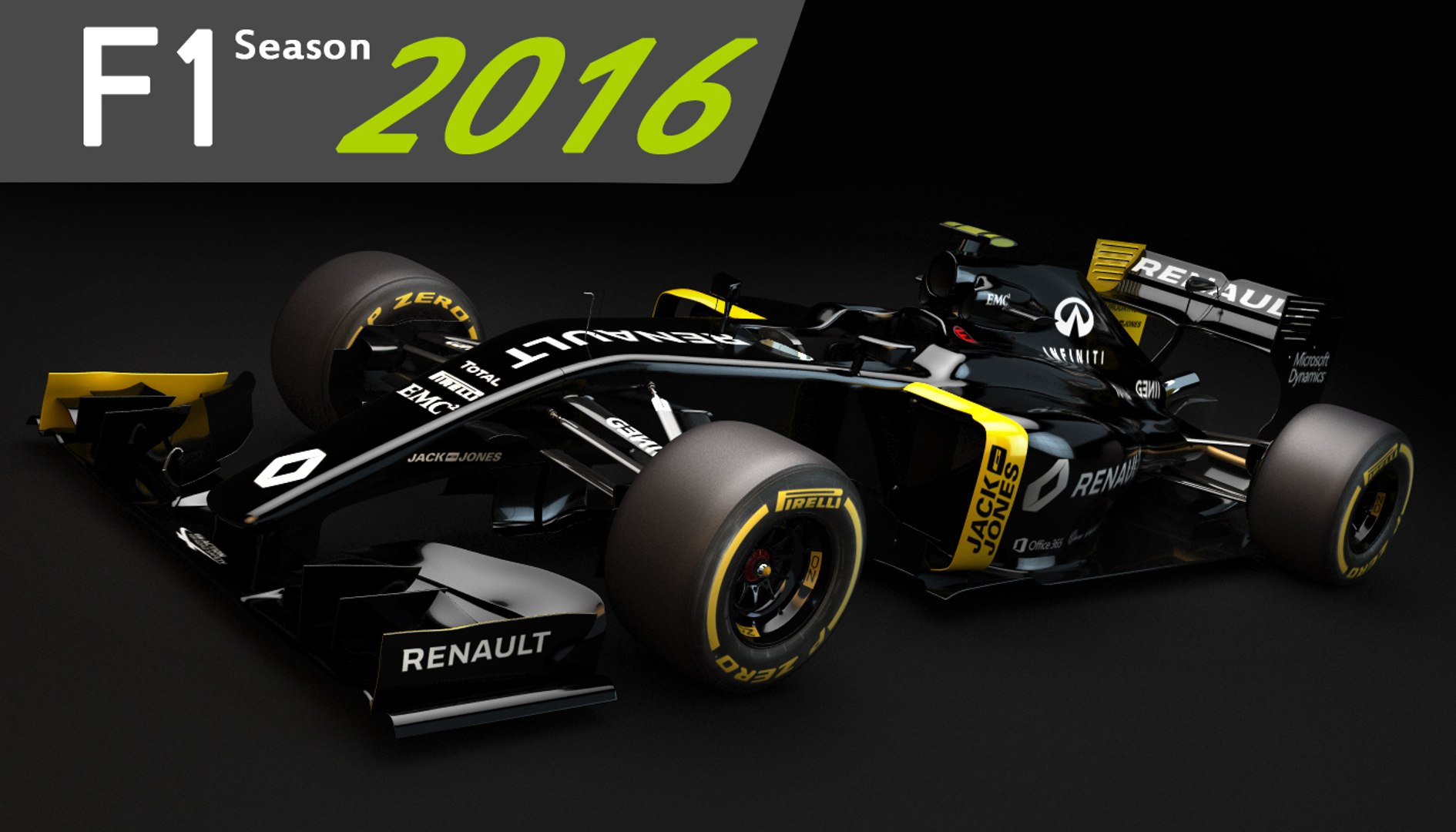 3d renault rs16 2016 model