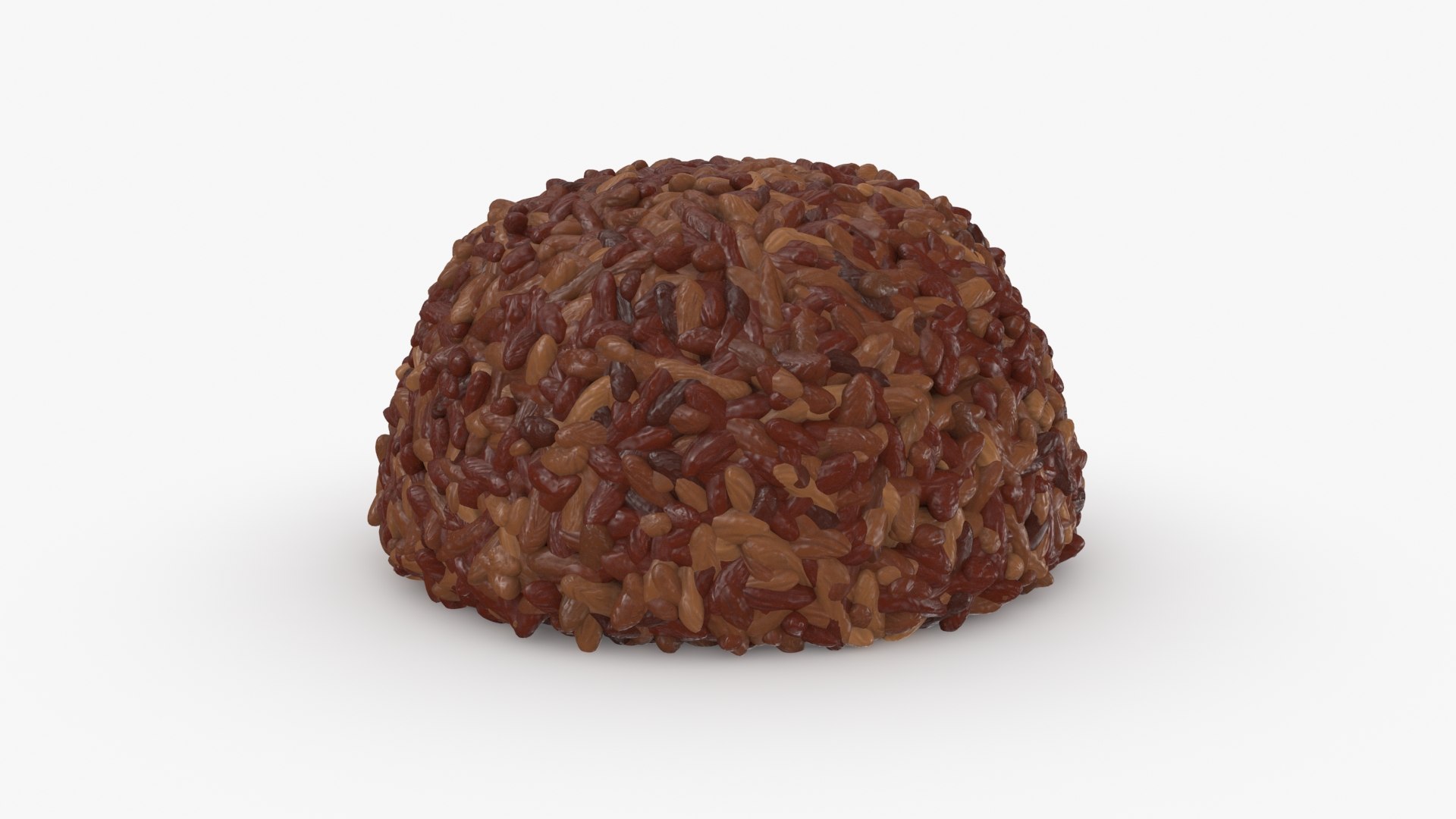 Pile Cooked Red Rice 3D Model - TurboSquid 2301061
