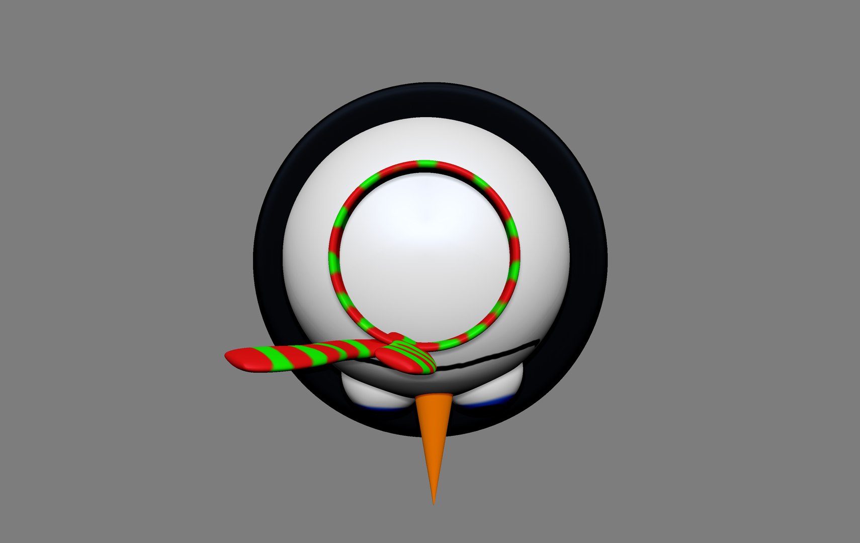 Snowman 3d Model Turbosquid 2140665 