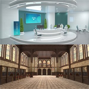 Free 3D Bank Models | TurboSquid