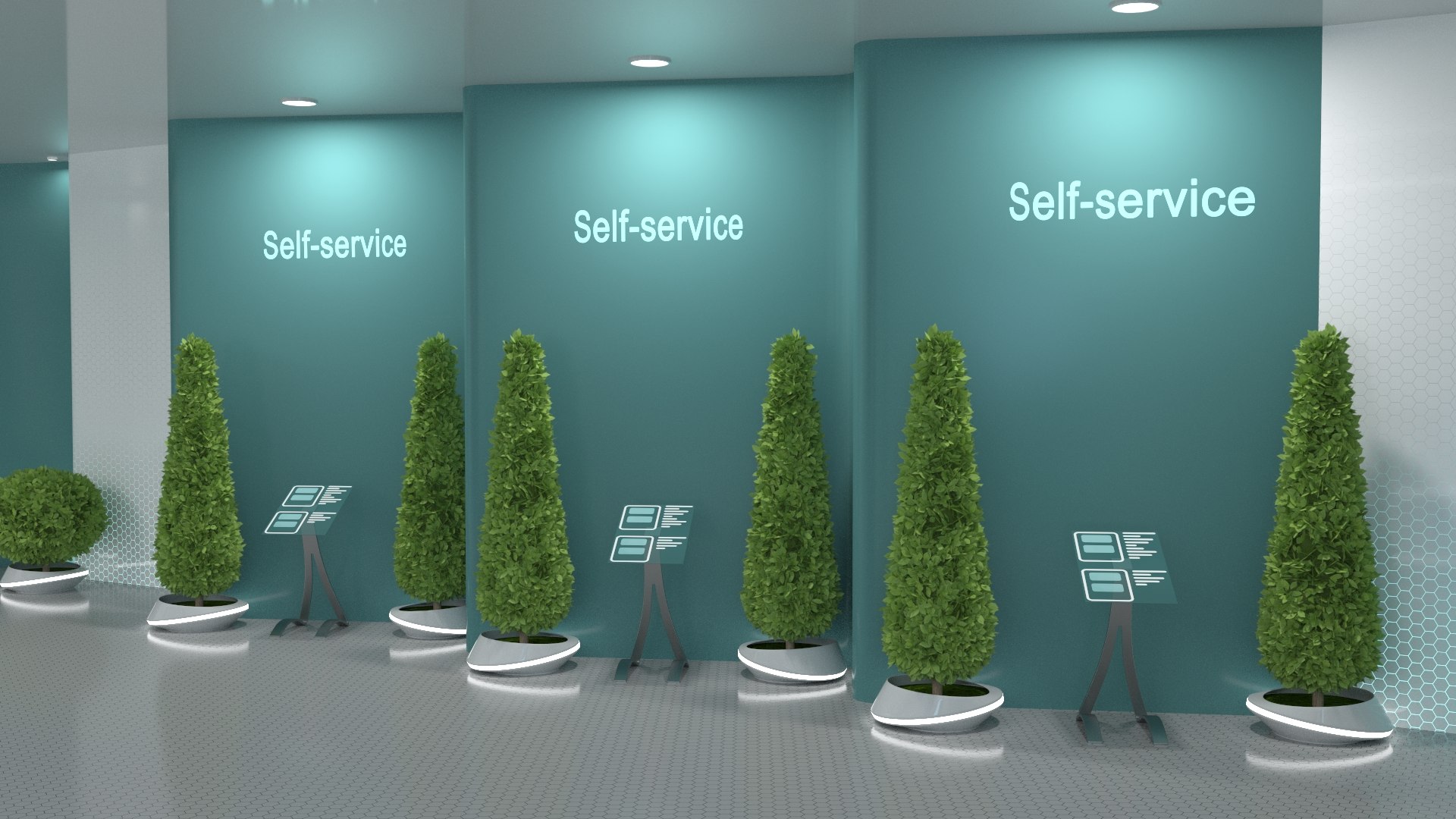 Bank Room 3D Model - TurboSquid 2143604