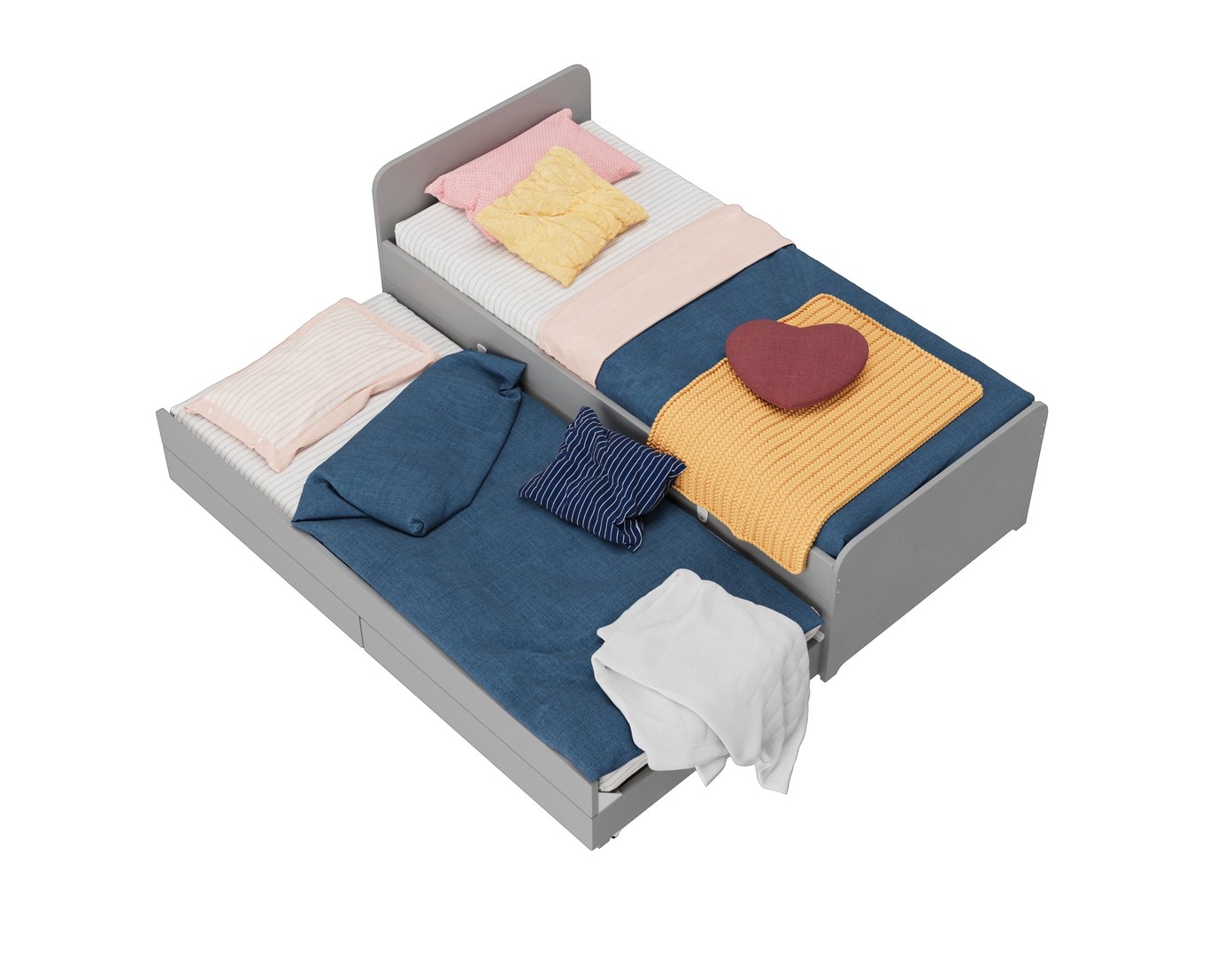 3D IKEA Slakt Single Bed 3D Model For 3ds Max 3D Model - TurboSquid 2281573