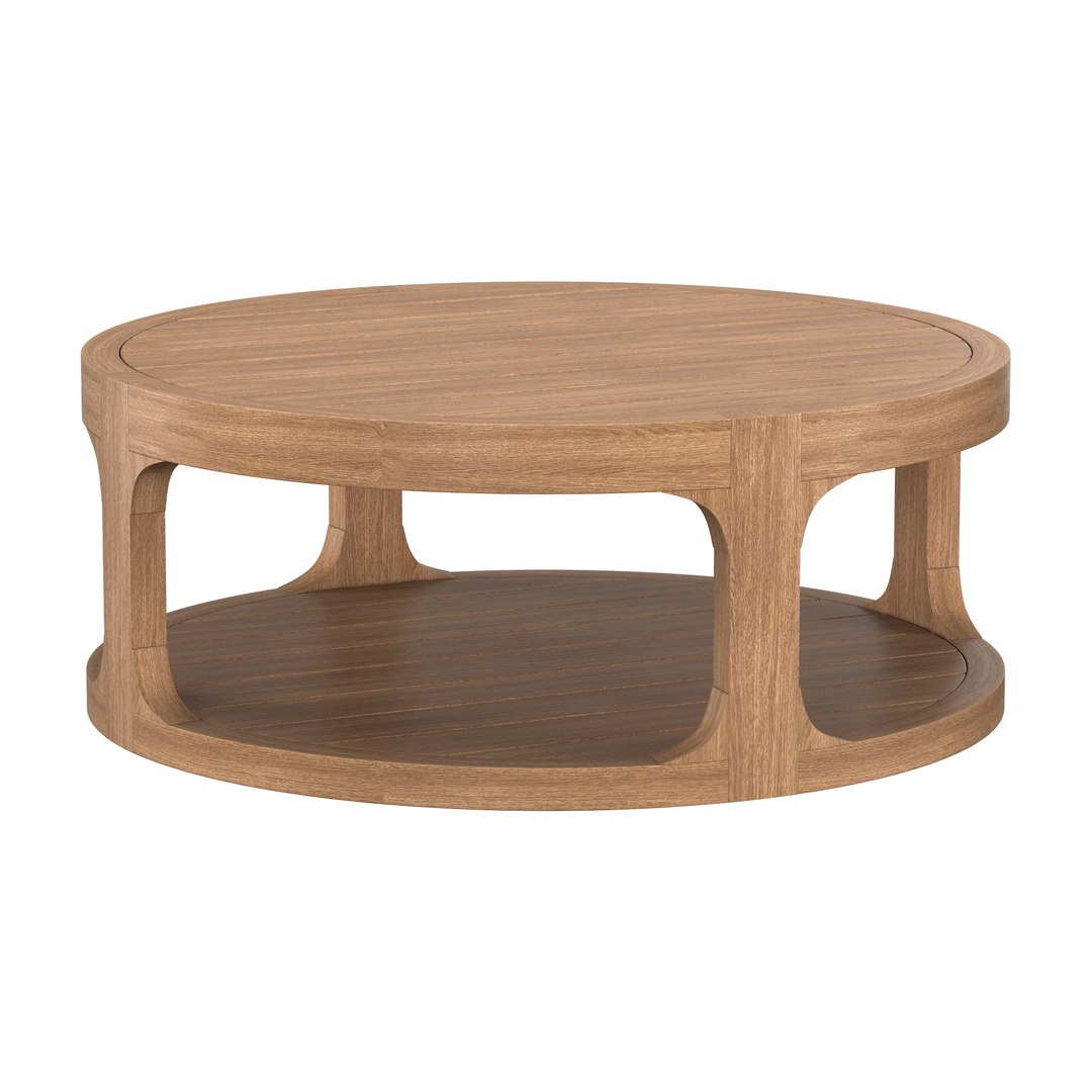 CASSALE ROUND COFFEE TABLE 3D Model - TurboSquid 1934947
