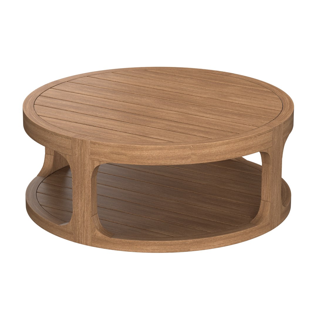 CASSALE ROUND COFFEE TABLE 3D Model - TurboSquid 1934947