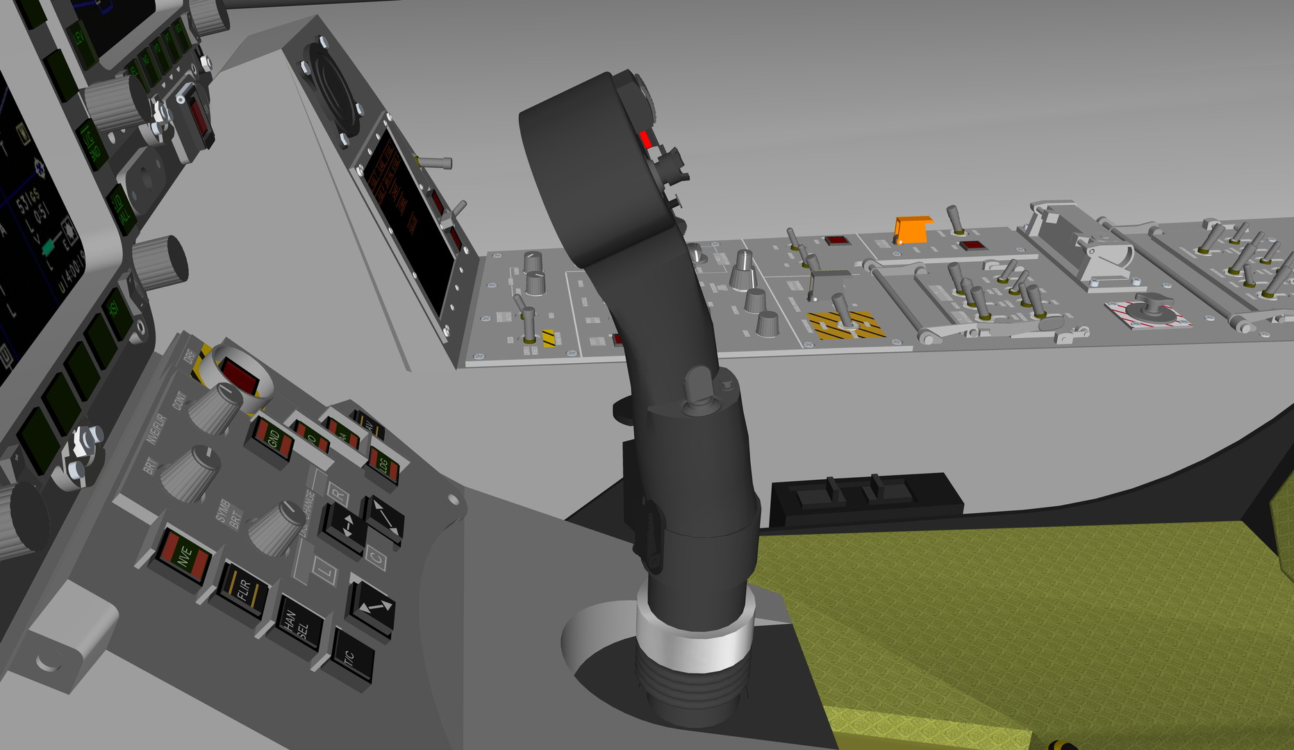 Cockpit Eurofighter Typhoon German detailed 3D - TurboSquid 1763099