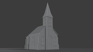 Download 3D Church Blender Models - TurboSquid
