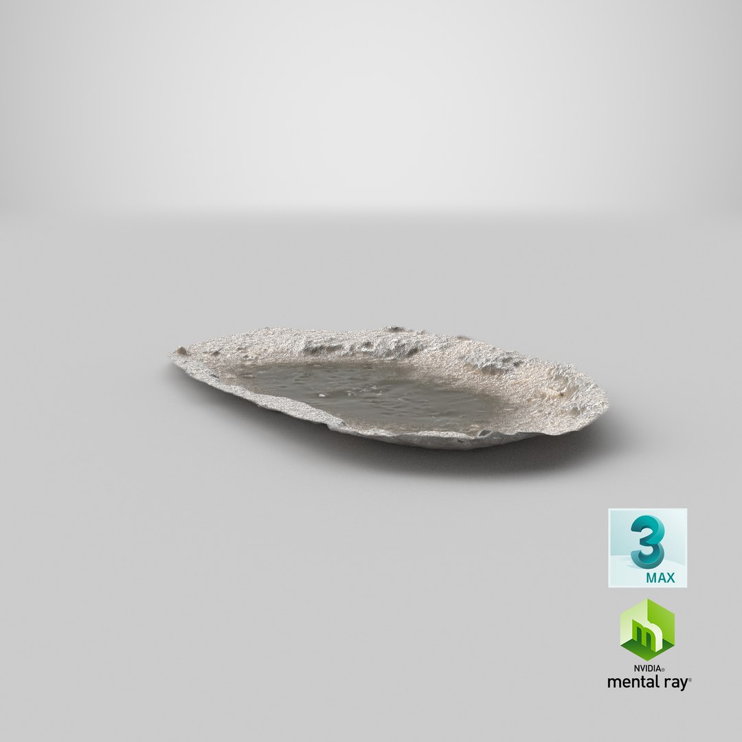 3D Pothole Small 01 - TurboSquid 1867708