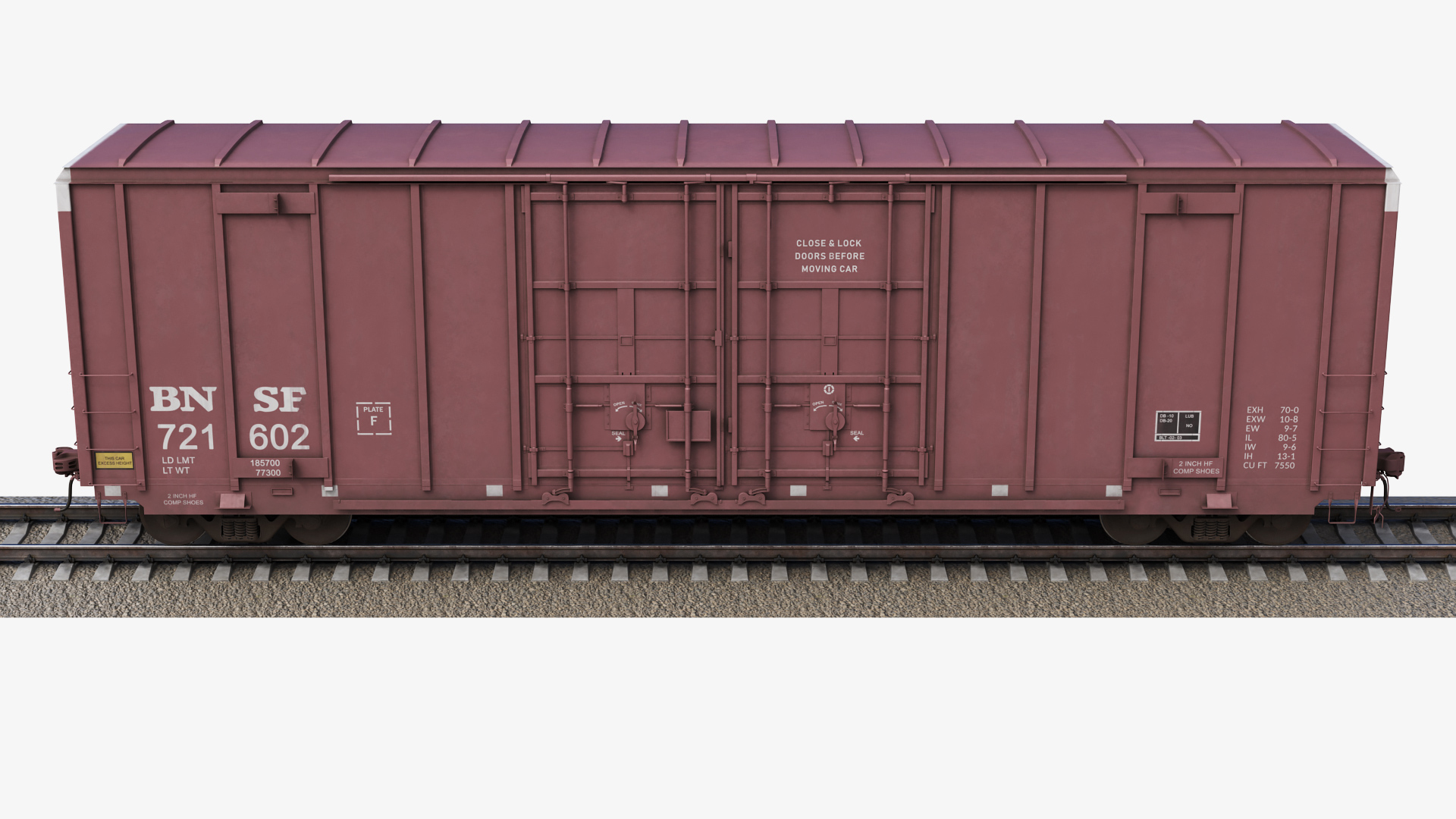 3D Box Car A406 - TurboSquid 1444436
