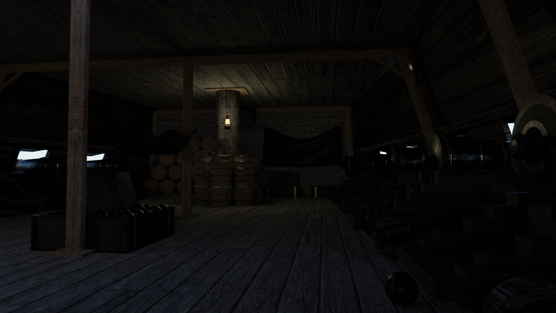 Frigate Model Including Fully Detailed Interior 3D Model 3D Model ...