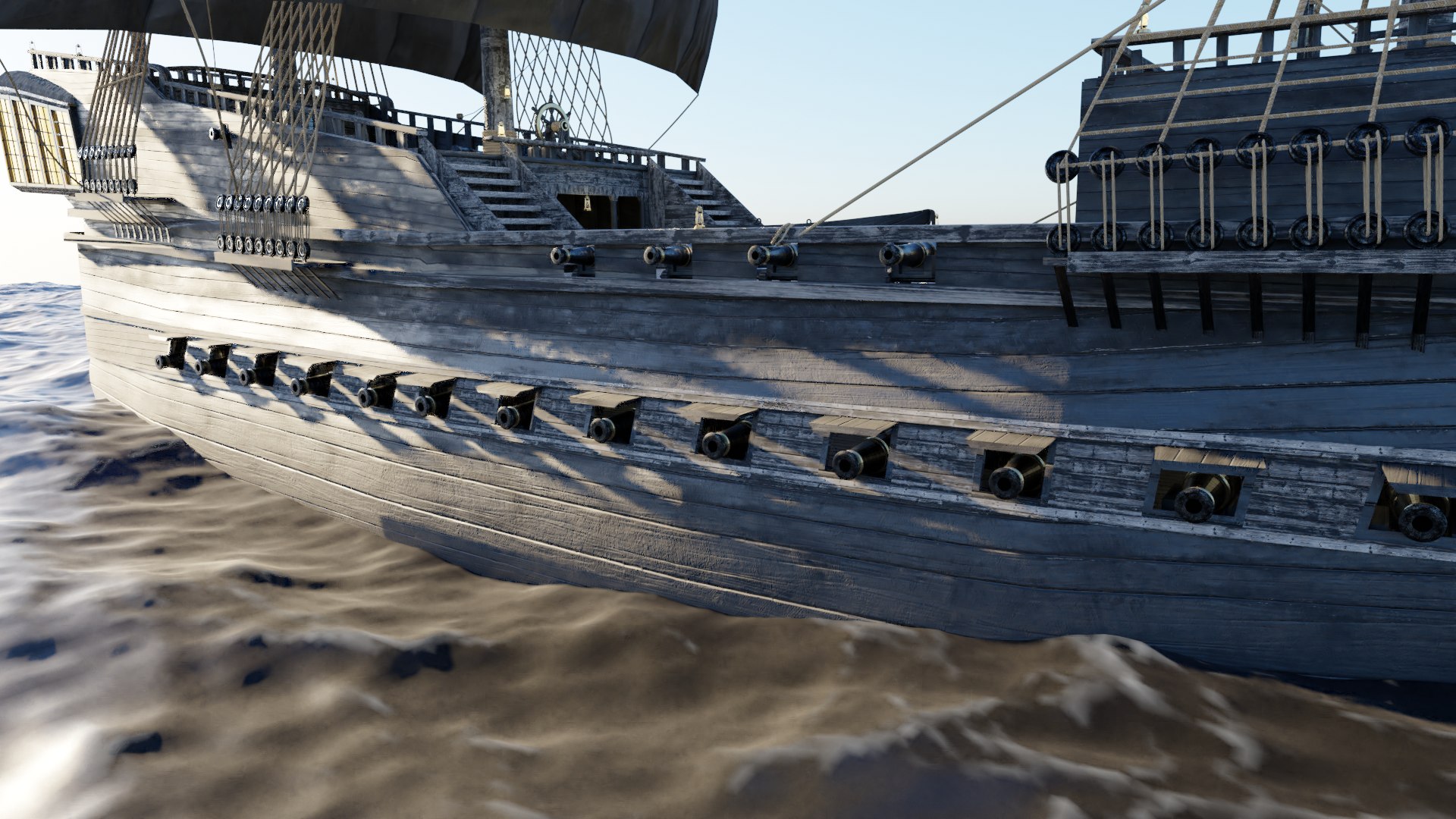 Frigate Model Including Fully Detailed Interior 3D Model 3D Model ...