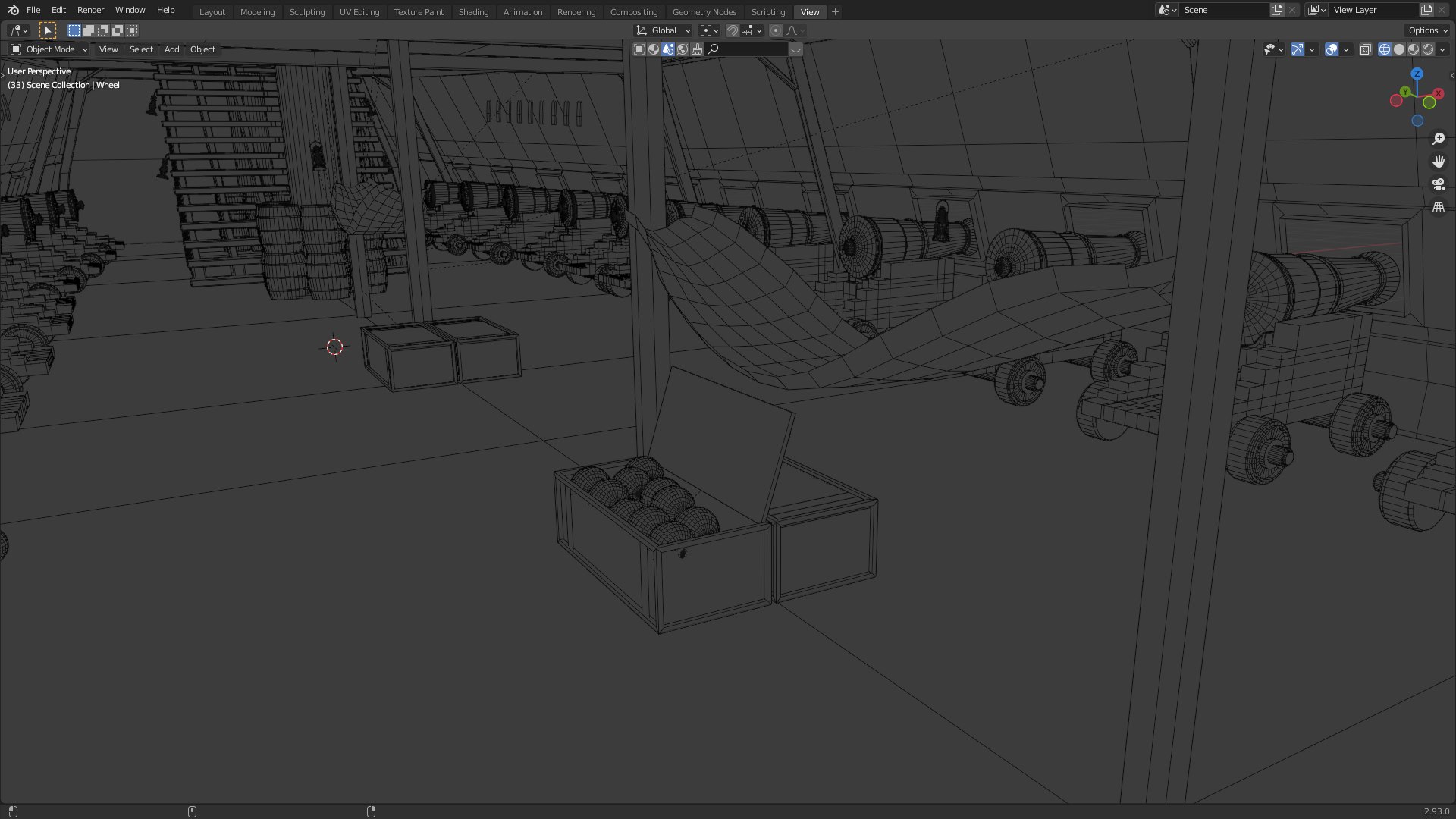 Frigate Model Including Fully Detailed Interior 3D Model 3D Model ...