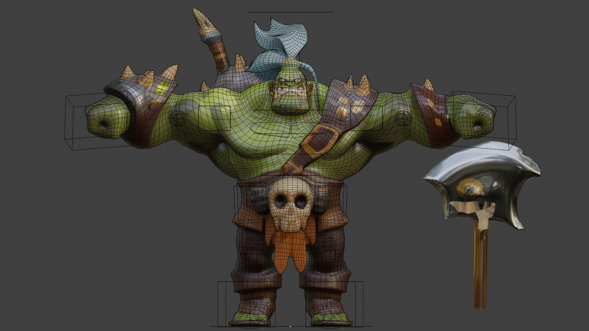 3D Orc World Of Warcraft Model - TurboSquid 2331042