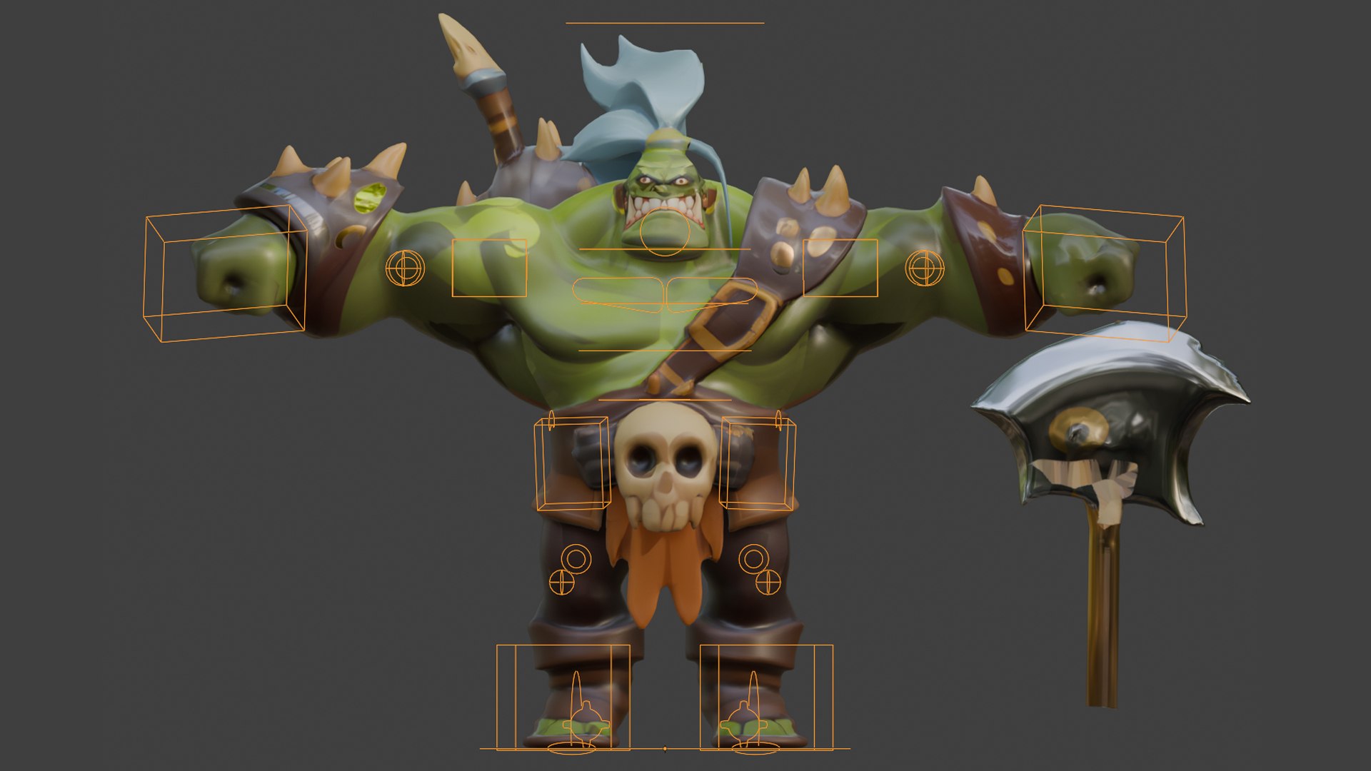 3D Orc World Of Warcraft Model - TurboSquid 2331042