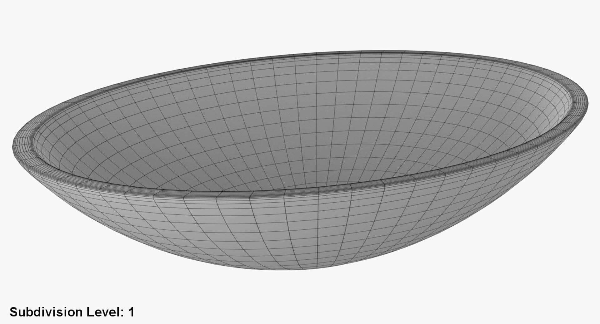 3d Bowl Wooden Model