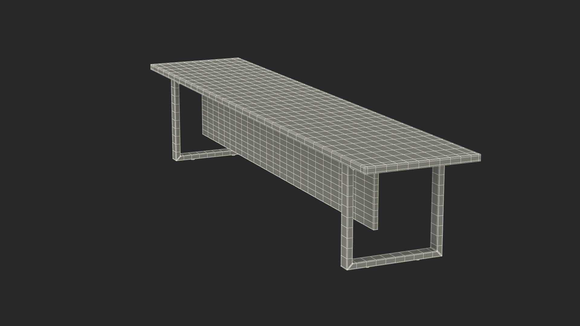 Classroom Table 3D Model - TurboSquid 2071156