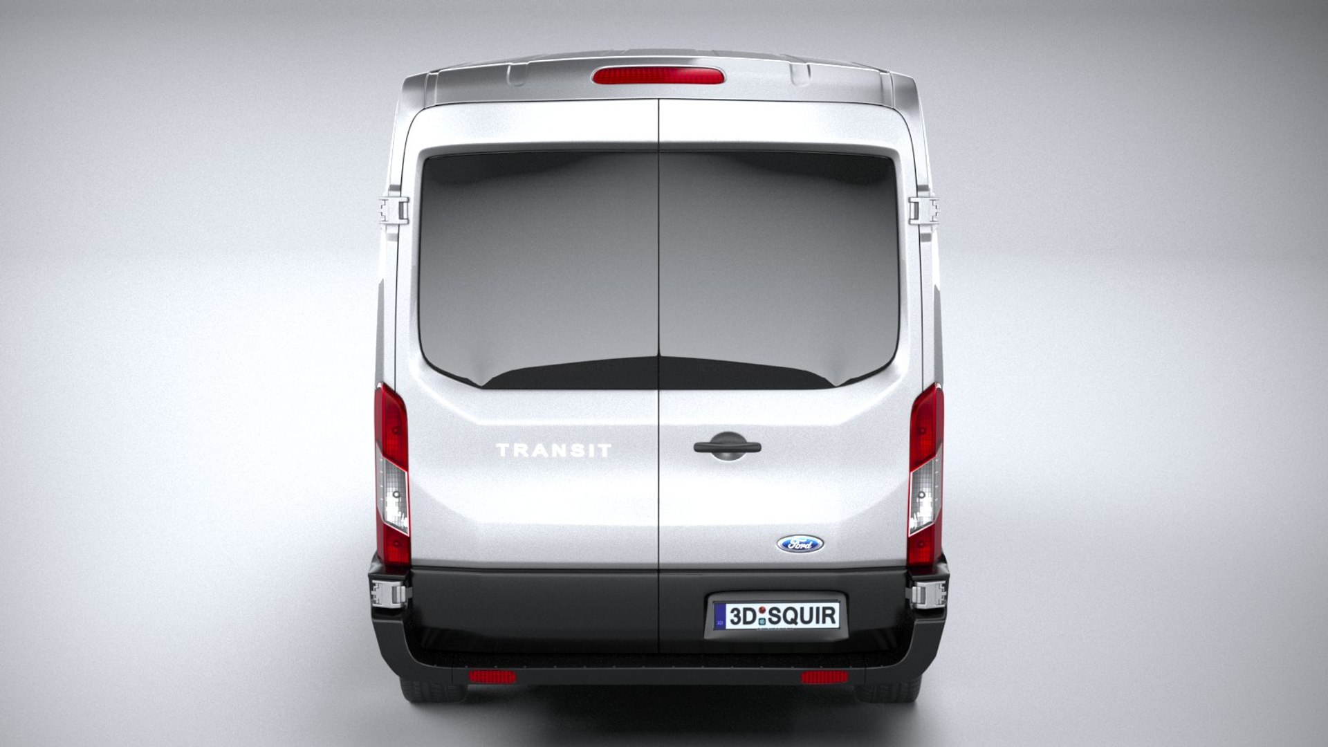 Transit Medium Van 3D Model - TurboSquid 1493017