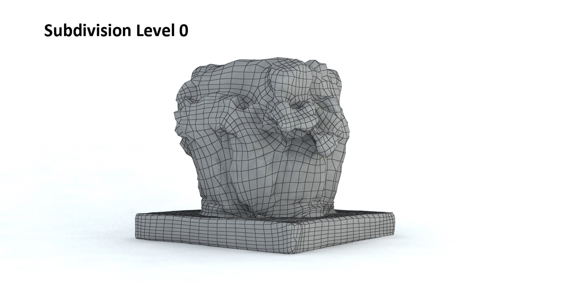 capital ancient roman 3d lwo