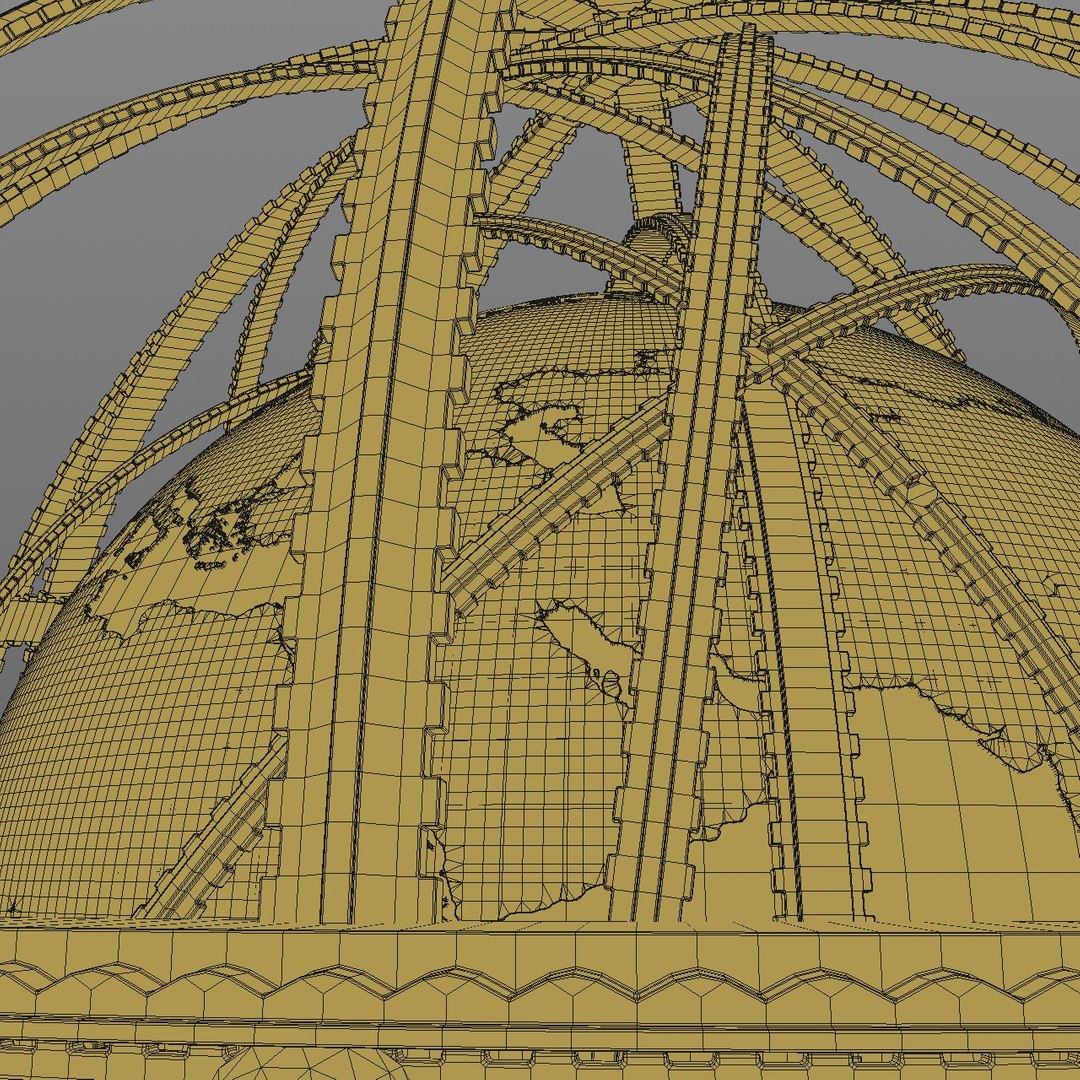 Globe Galileo Model - TurboSquid 1487104