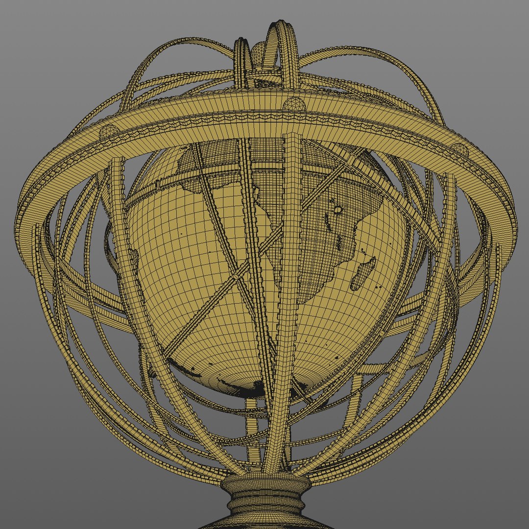 Globe Galileo Model - TurboSquid 1487104