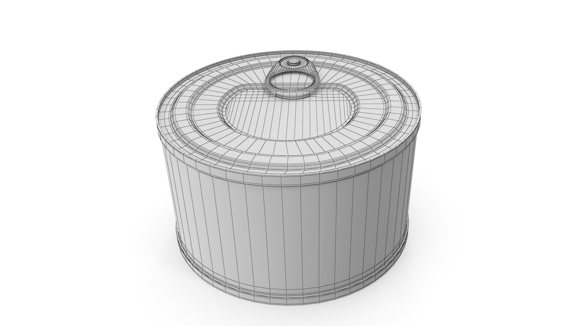 Tin Can Mockup 3D Model - TurboSquid 1801598