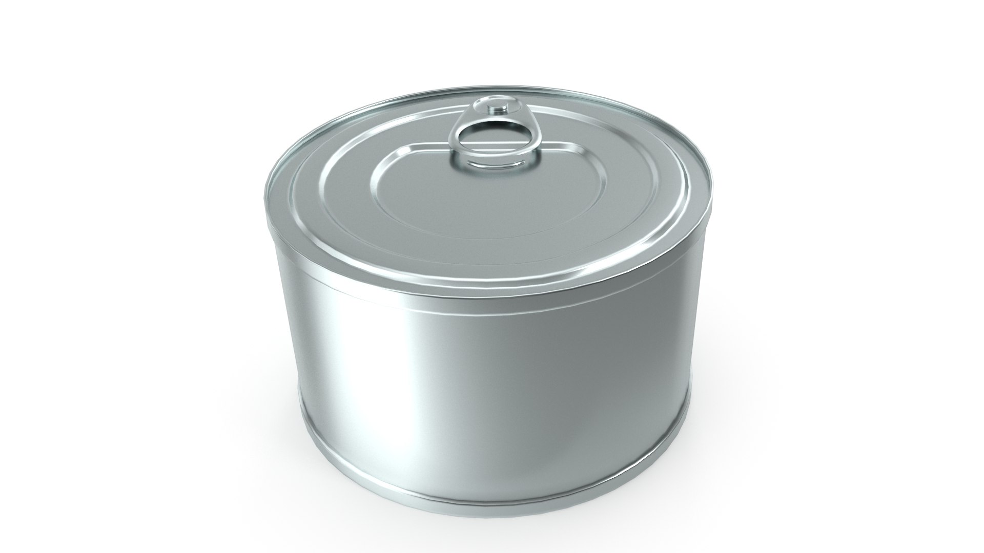 Tin Can Mockup 3D Model - TurboSquid 1801598