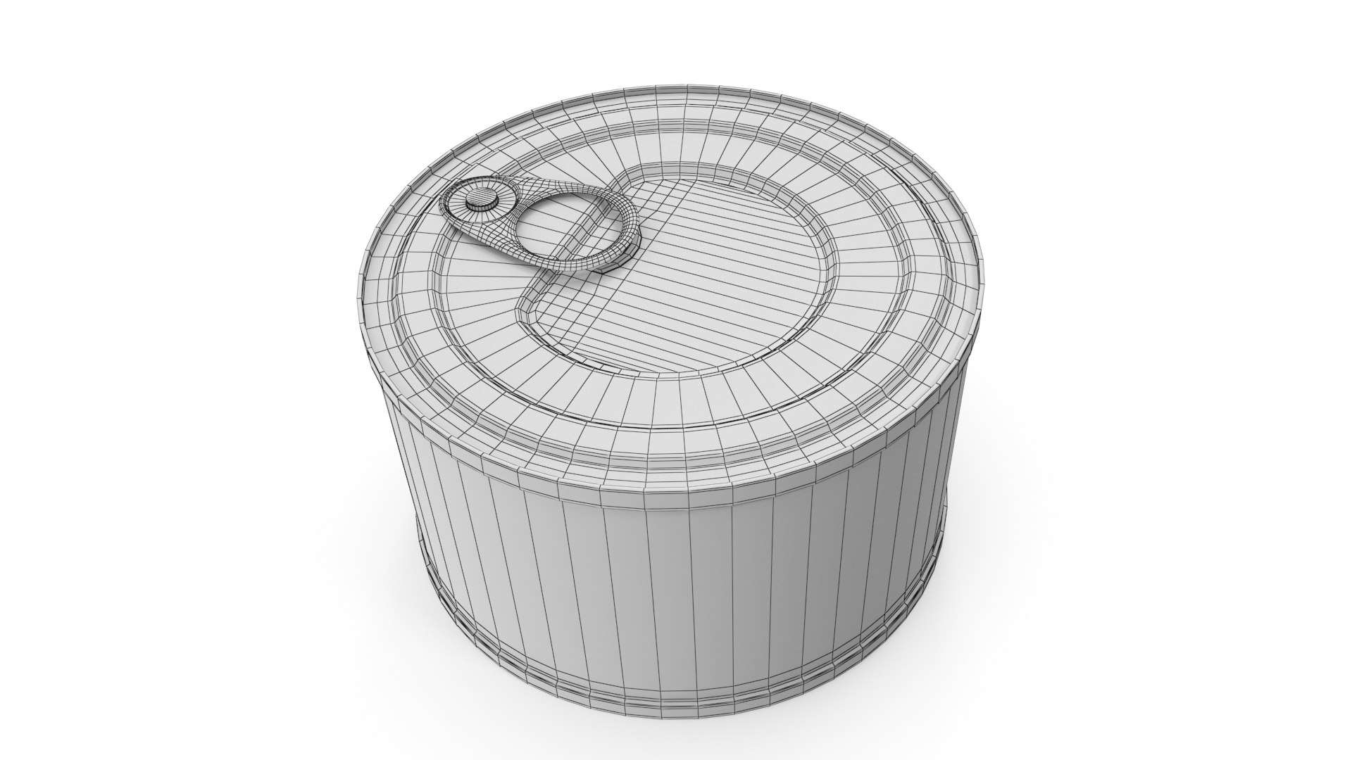 Tin Can Mockup 3D Model - TurboSquid 1801598