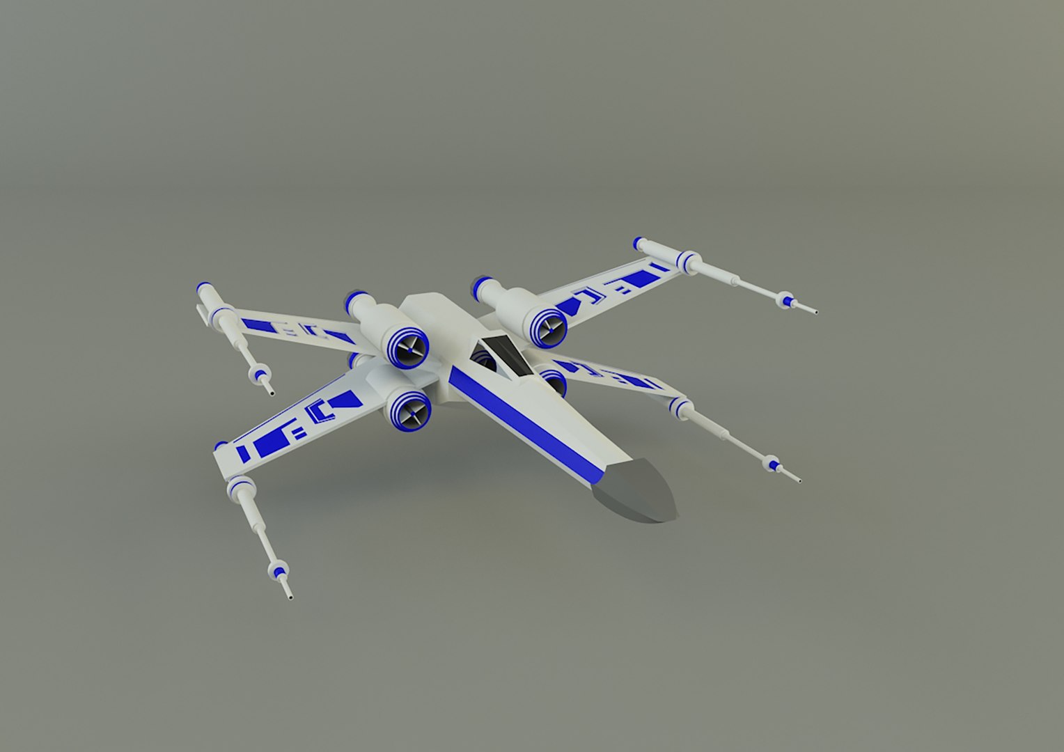 3D X Wing Spacecraft Model - TurboSquid 2070314