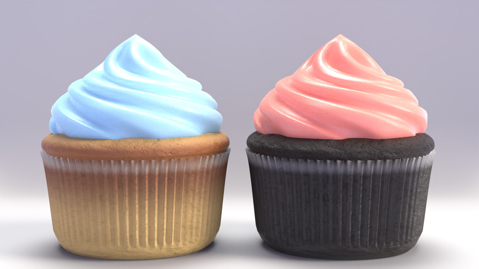 3D cupcake cake - TurboSquid 1555571