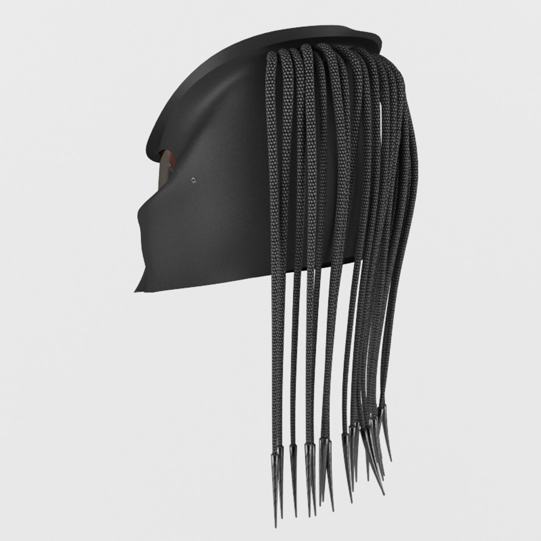 3d model 4 predator helmet
