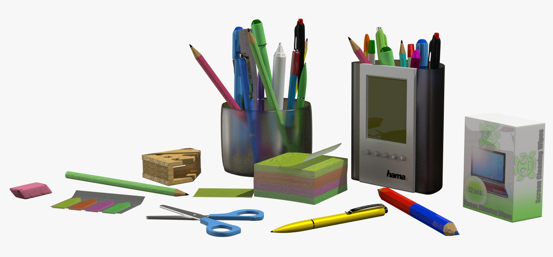 Office Set Obj
