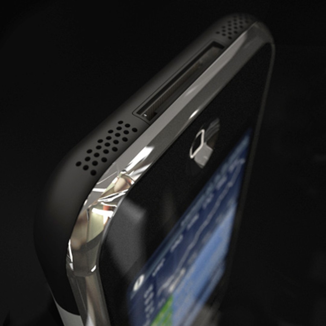 Apple Iphone Cellular Phone 3d Model