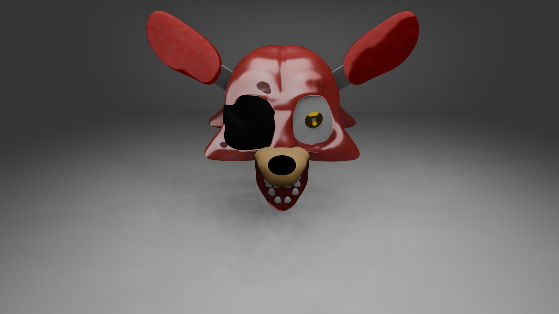 Foxy Head My Version 3D - TurboSquid 2170079